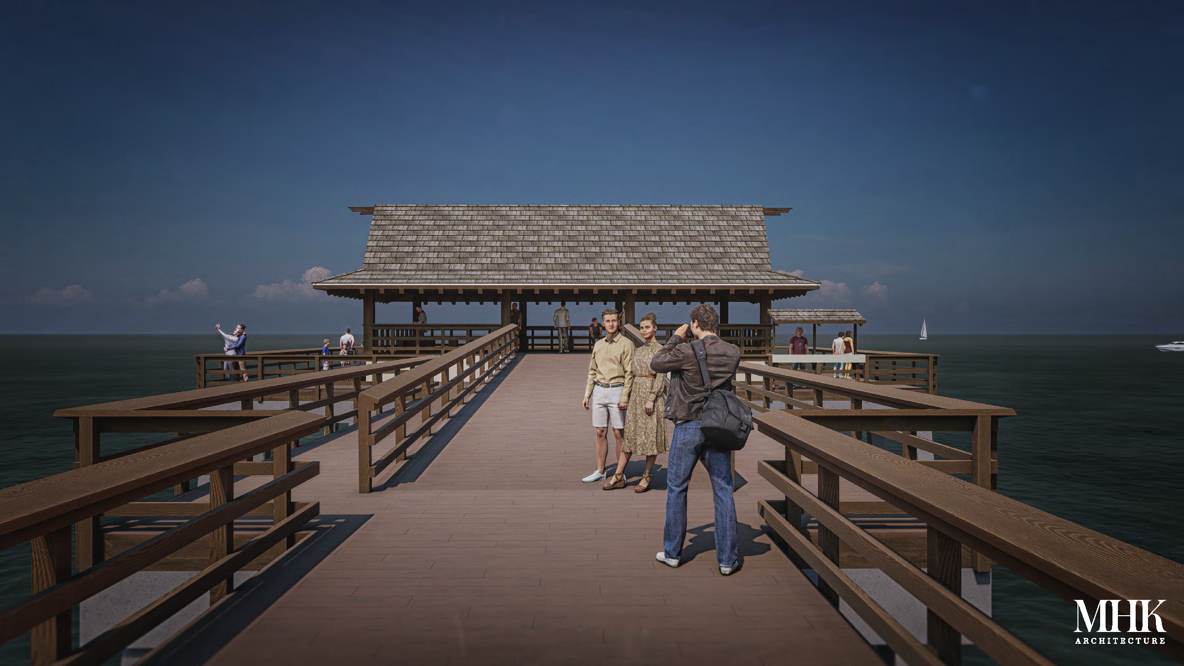 Naples Pier Design - Option 2 | Naples, FL